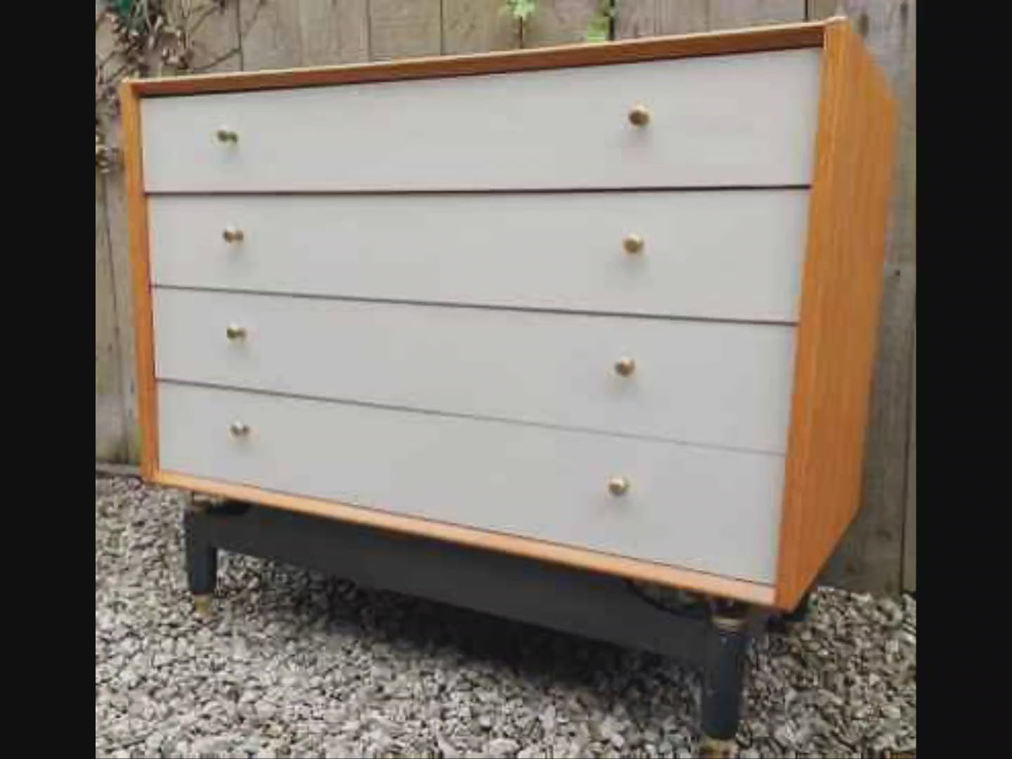 MCM E-Gomme GPlan Chinese White Chest Of 4 Drawers – Avenues Renew